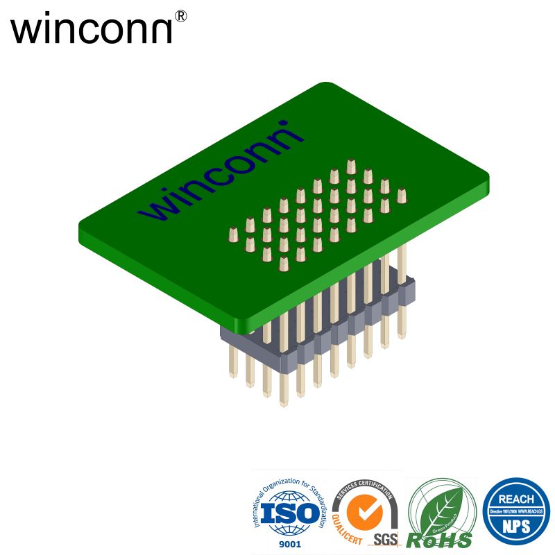 4 Row Press Fit Pin Header Socket From China Manufacturer Pin Header Fpc Connector Manufacture