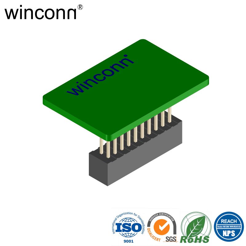 180 degrees SMT PCB Mount Box Header and pin header from China ...